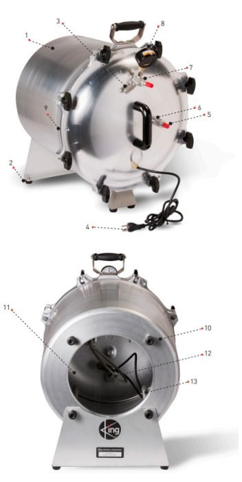 Model 3681 Depth Gauge Chamber | Raptor Scientific