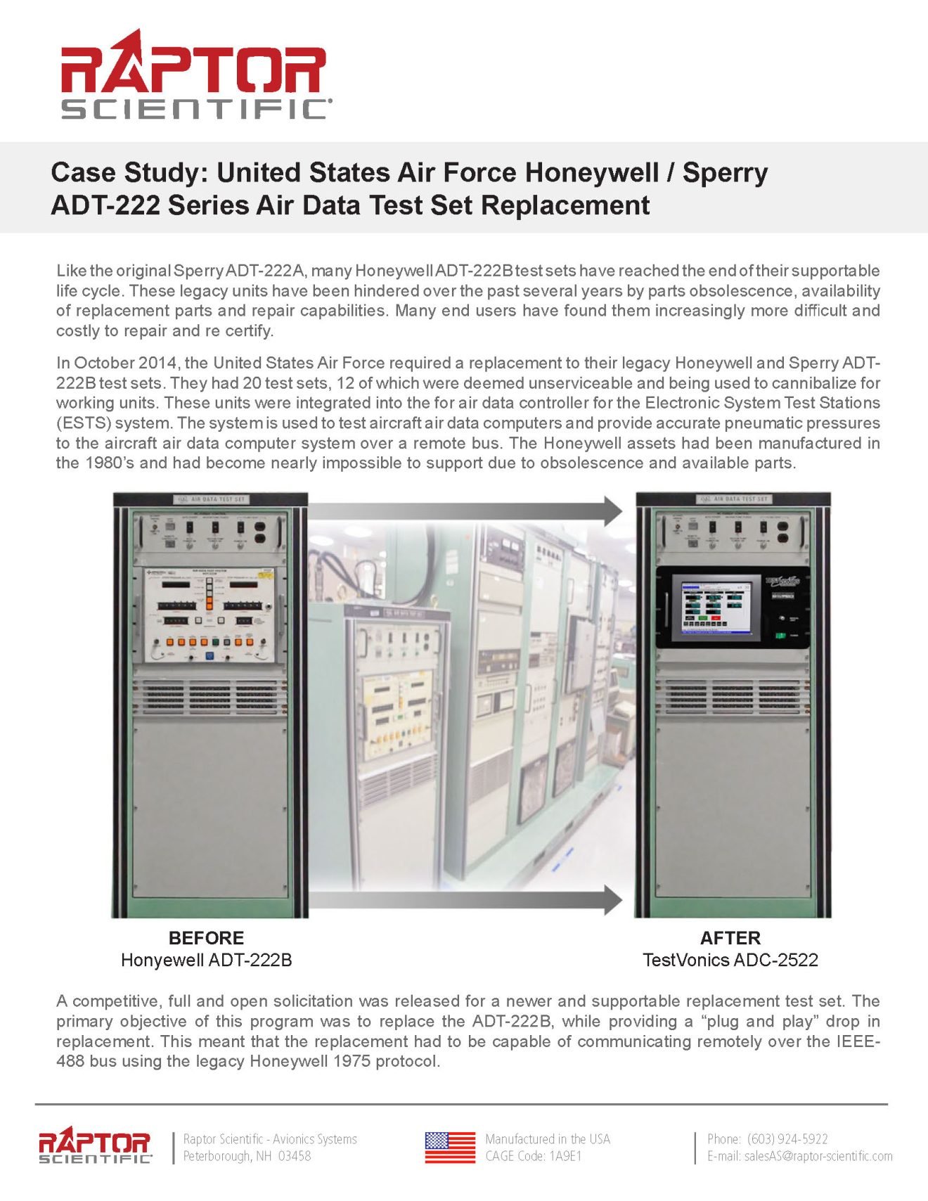 Air Data Archives | Raptor Scientific