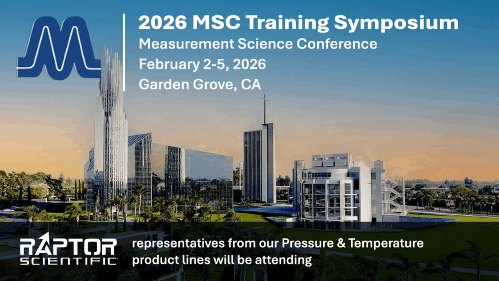 Measurement Science Conference Training Symposium - February 2-5, 2026 | Raptor Scientific
